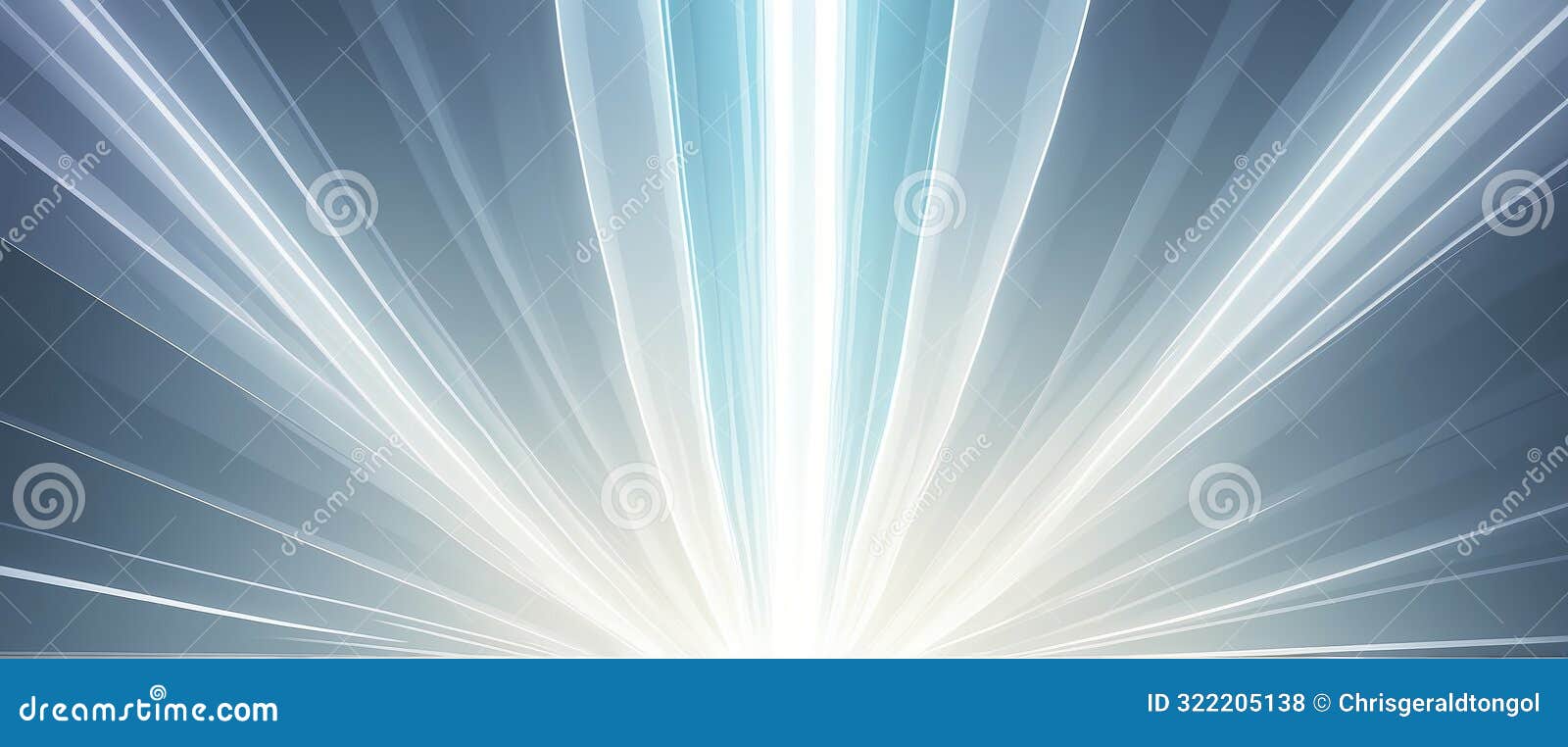 Abstract Bright White Rays of Light Beams Spectrum Banner Ai Generated ...