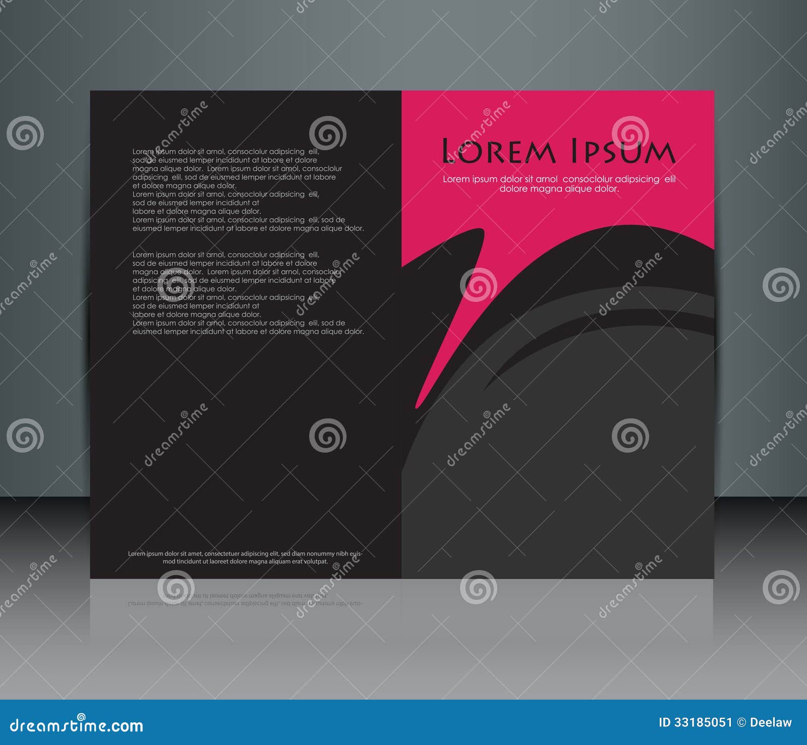 Abstract brochure design. stock vector. Illustration of advertise ...