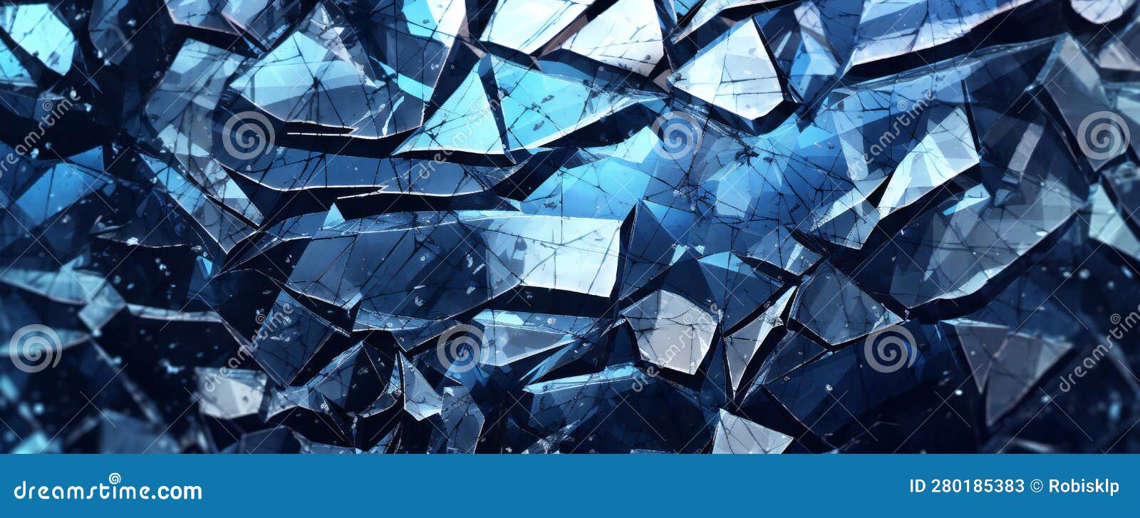 Shattered Background Broken Glass Texture Stock Illustration ...