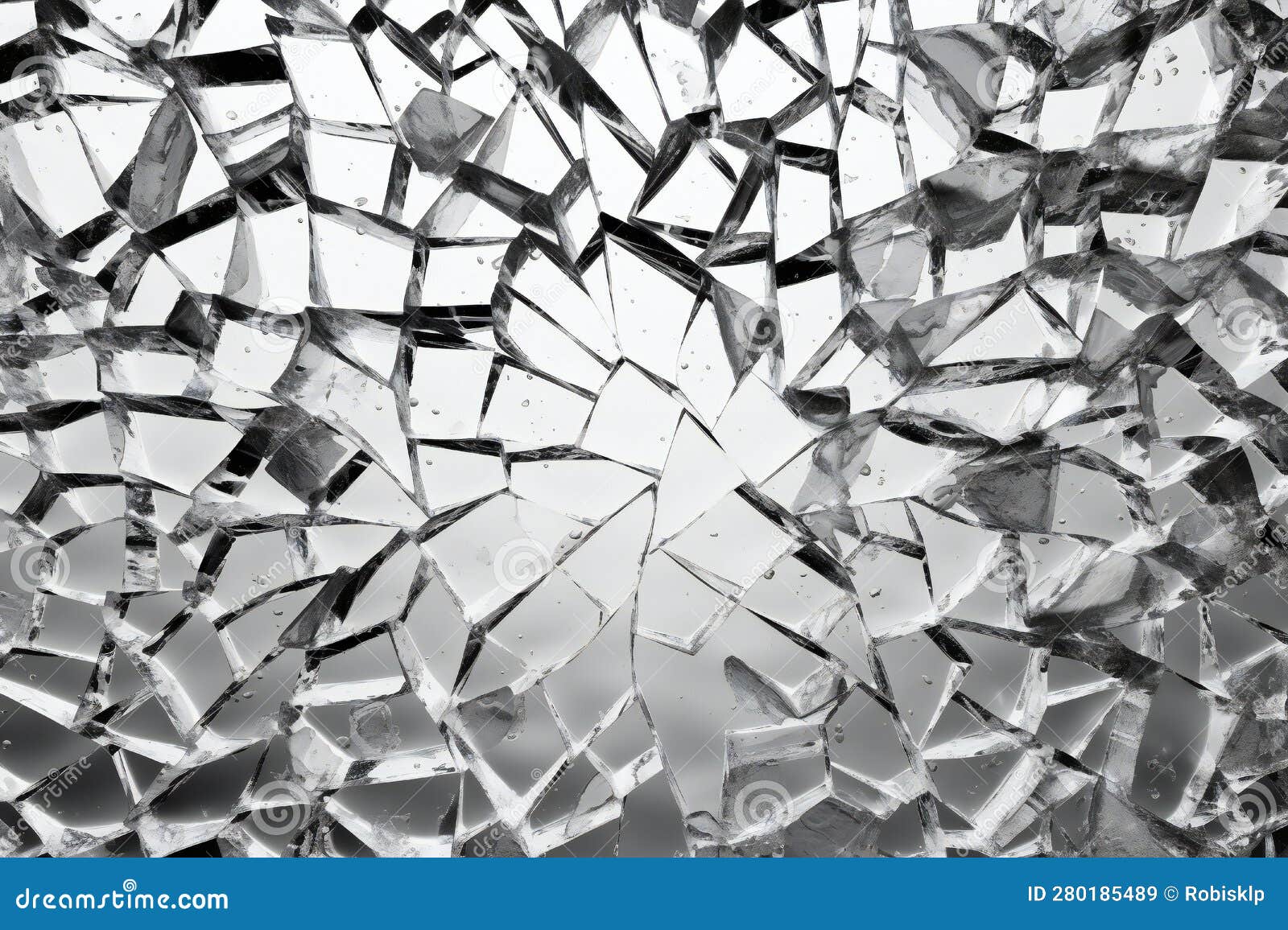 Shattered Background Broken Glass Texture Stock Illustration ...