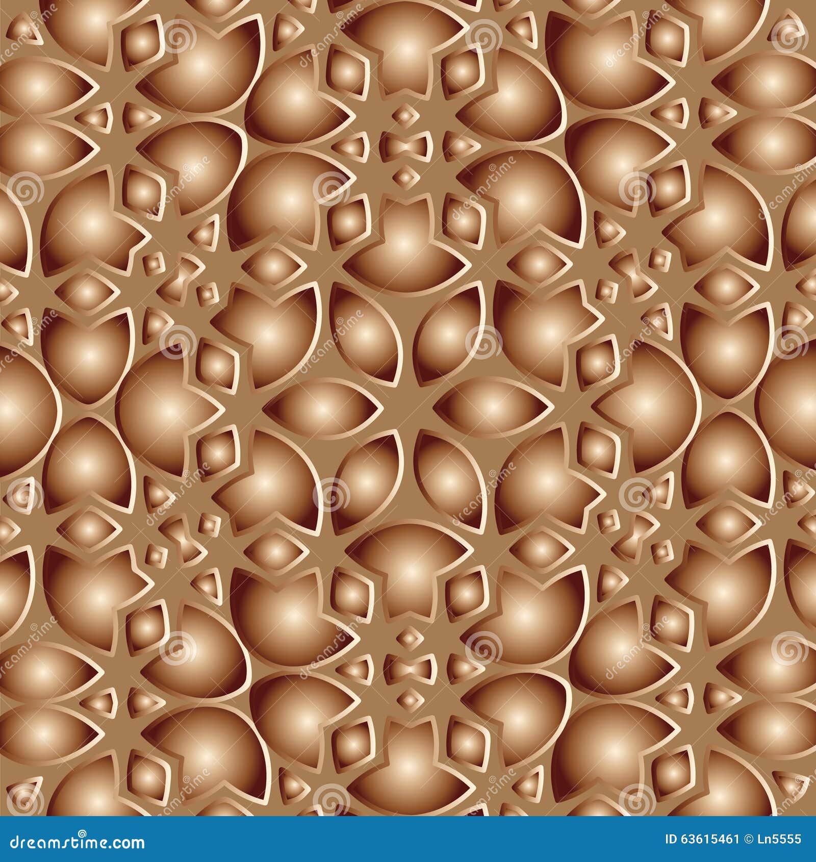 Abstract Bronze Lace Background Stock Vector - Illustration of cloth ...