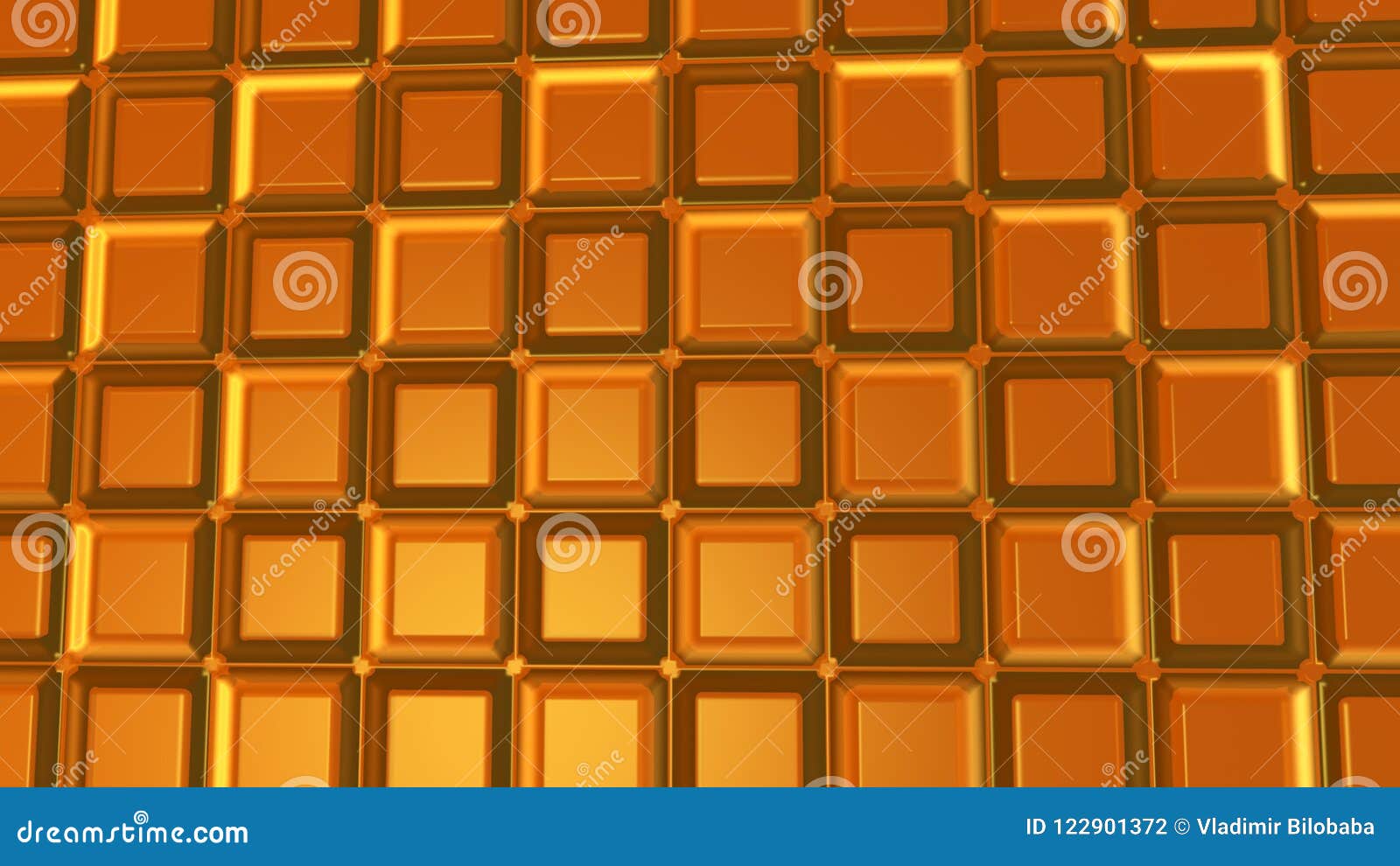 Abstract Brown Background with Rectangular Shapes Stock Illustration ...