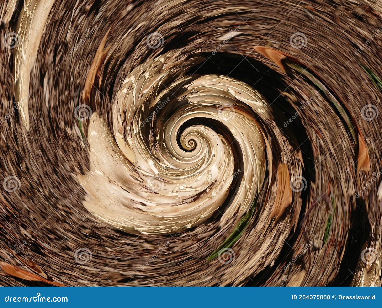 Abstract Brown Background. Shapes, Blurs and Tones Stock Illustration ...