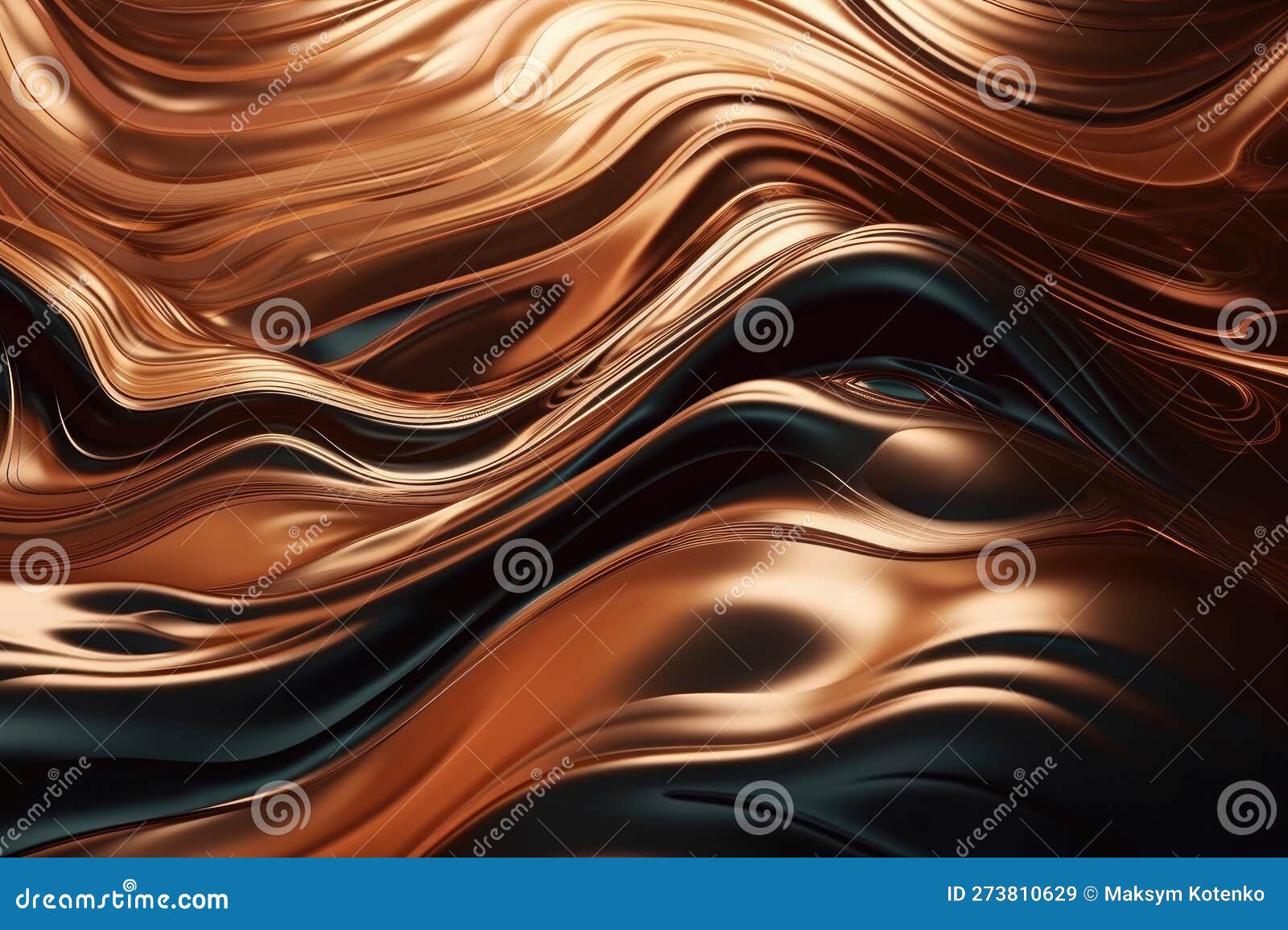 Waves On Computer Field With Cells. Animation. Ripples On Cybernetic ...