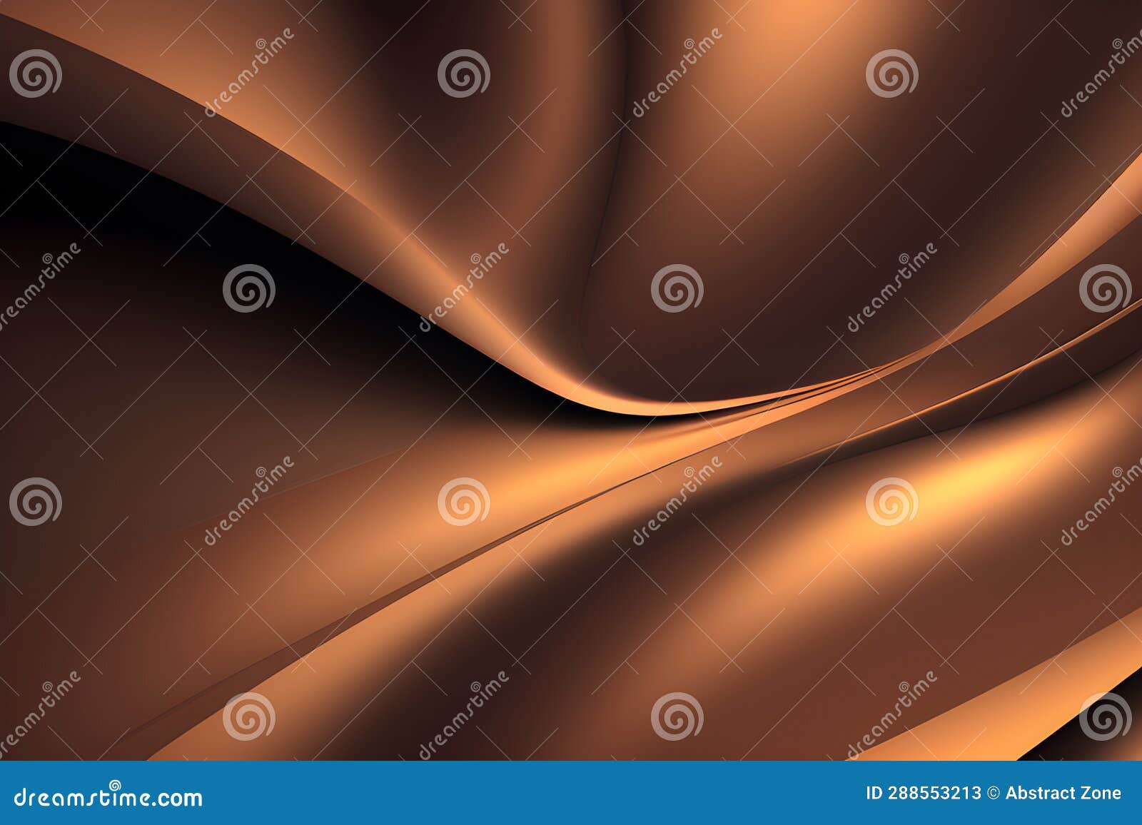 Abstract Brown Geometric Background. Dynamic Shapes Composition. Vector ...