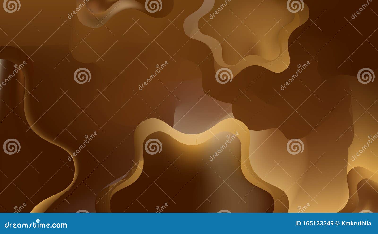 Abstract Brown Graphic Background Stock Vector - Illustration of wavy ...