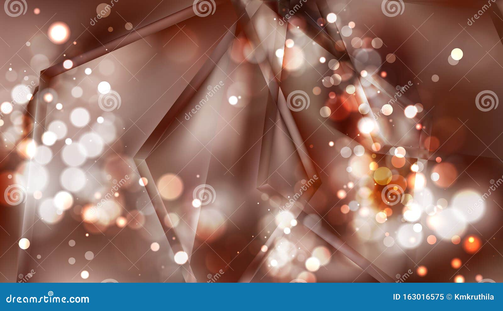 Abstract Brown Lights Background Image Stock Vector - Illustration of ...