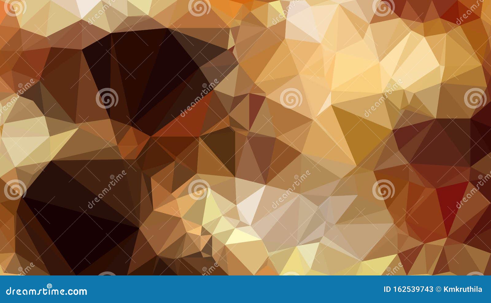 Abstract Brown Low Poly Background Design Illustrator Stock Vector ...