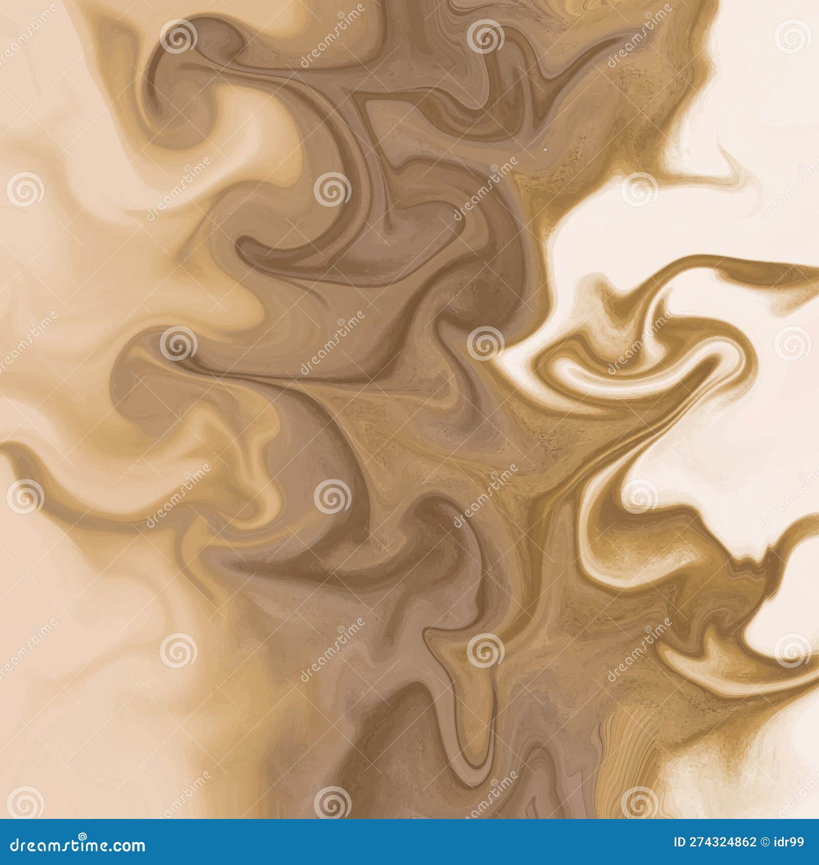 Abstract Brown Marble Effect Vector Stock Vector - Illustration of effect, interior: 274324862
