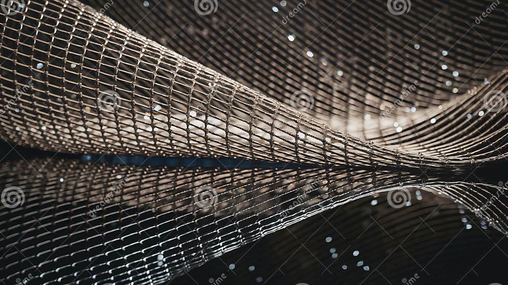 Abstract Brown Netting Texture, Wave Pattern Good Resolution Stock ...