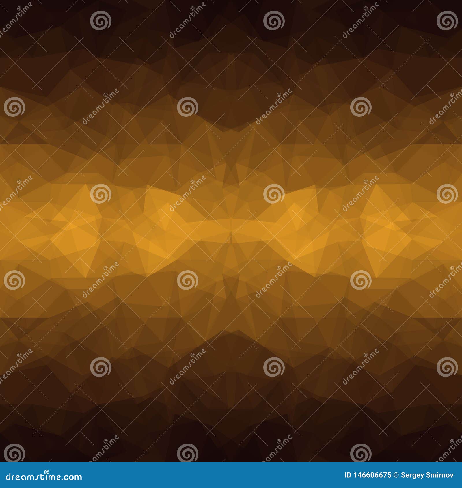 Abstract Brown Polygonal Background Stock Vector - Illustration of ...