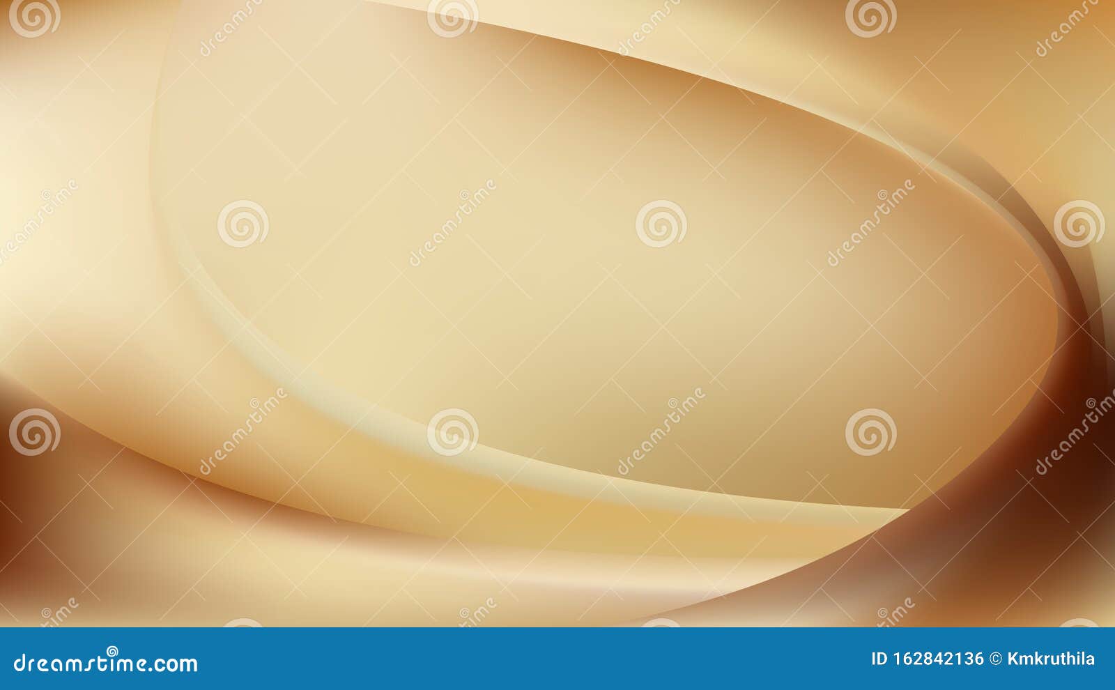 Abstract Brown Wave Background Template Stock Vector - Illustration of ...