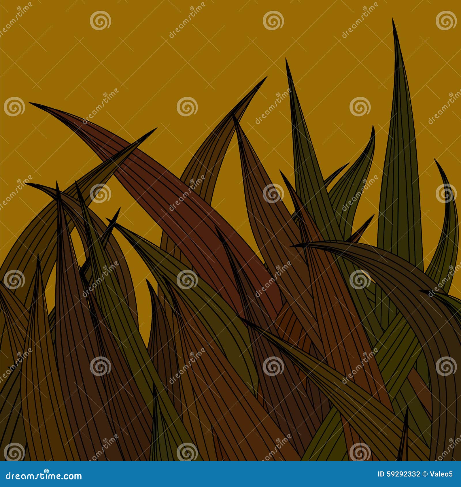 Abstract Brown Wave Pattern Stock Vector - Illustration of model ...