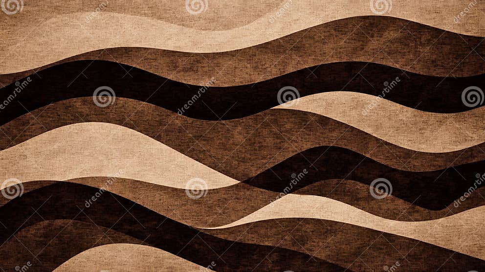 Abstract Brown Wave Pattern Background Texture Royalty Free Image Stock ...