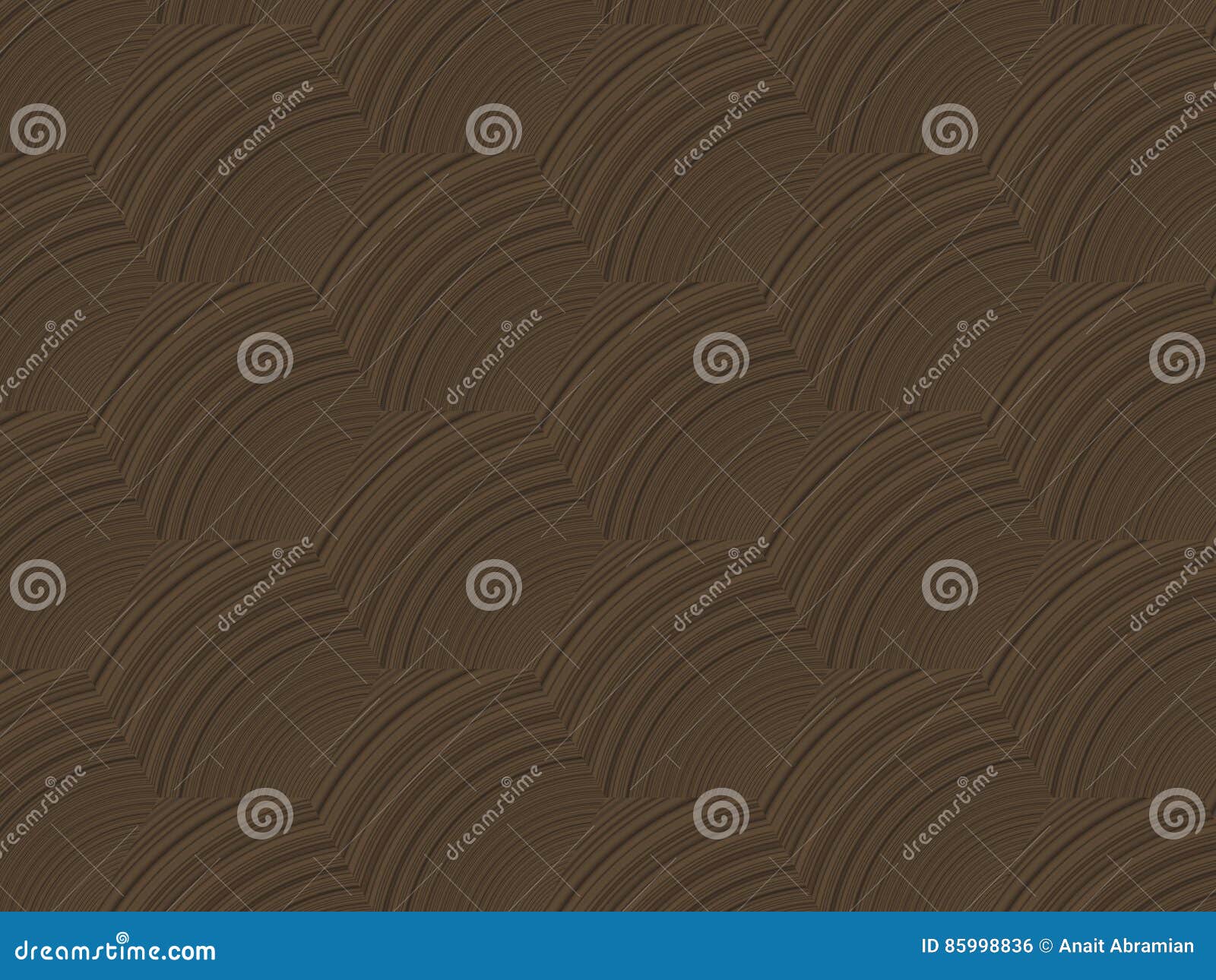 Abstract Brown Waves Background Stock Illustration - Illustration of ...