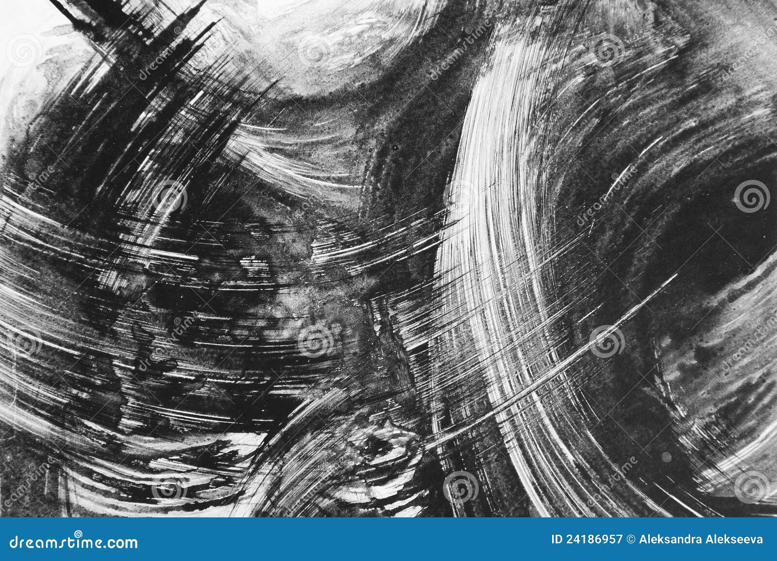 Abstract brush painting stock illustration. Illustration of paper ...