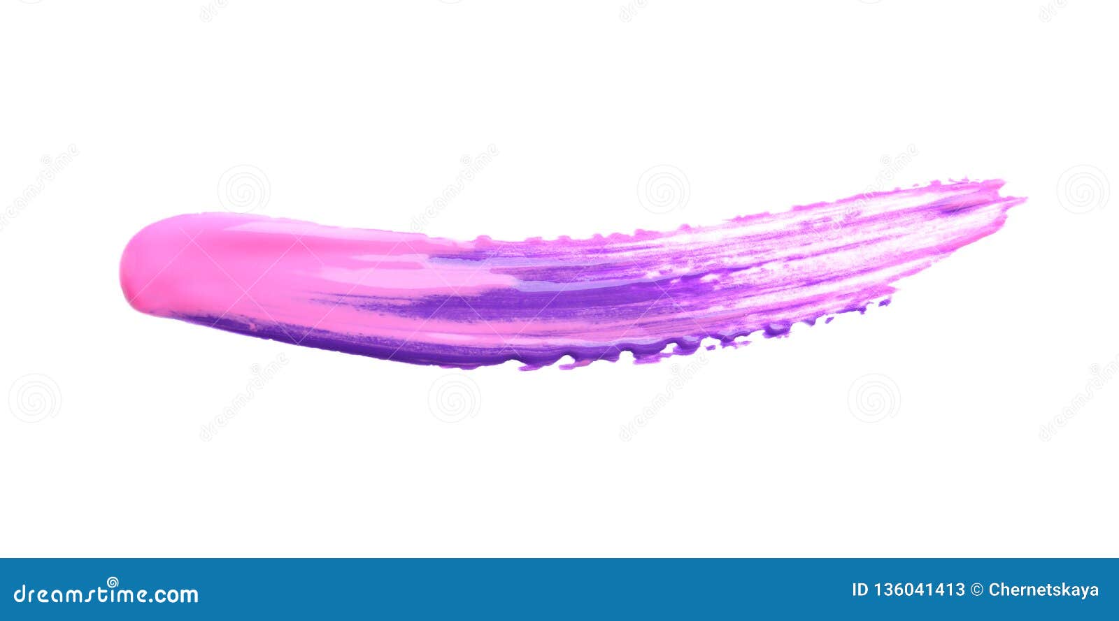 Abstract Brushstroke of Violet Paint Stock Image - Image of creativity ...
