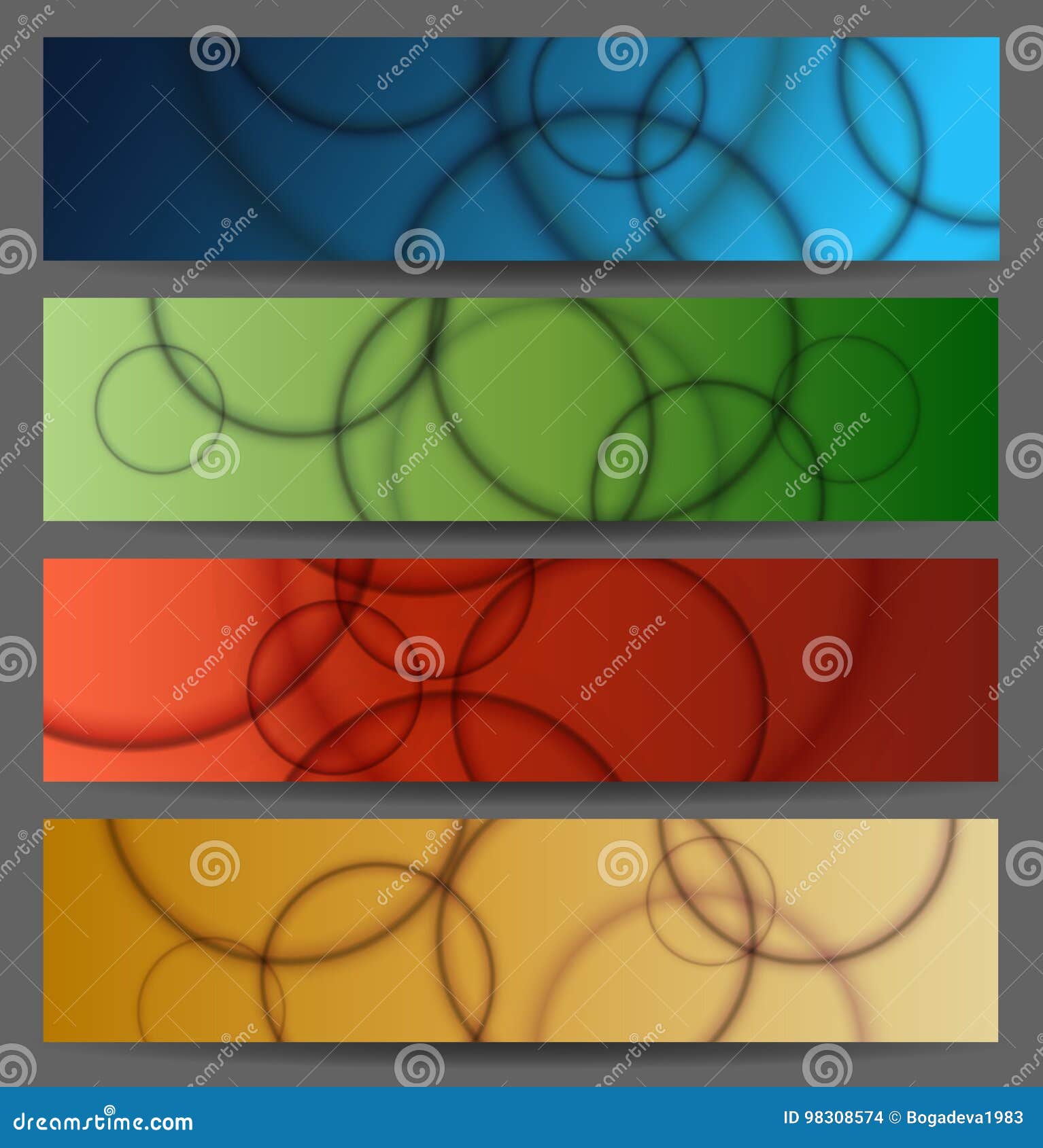 Abstract bubble banner set stock vector. Illustration of energy - 98308574