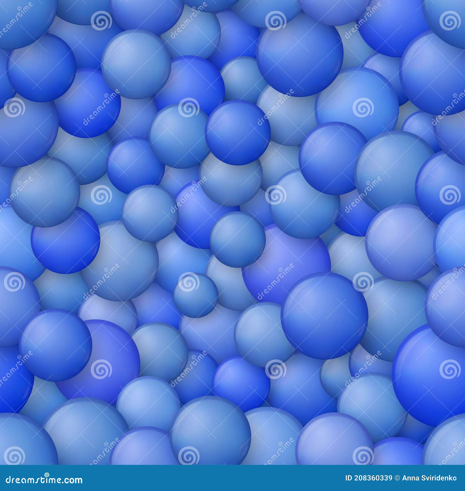 Abstract Bubbles Pattern Geometric Grid Background Stock Illustration ...
