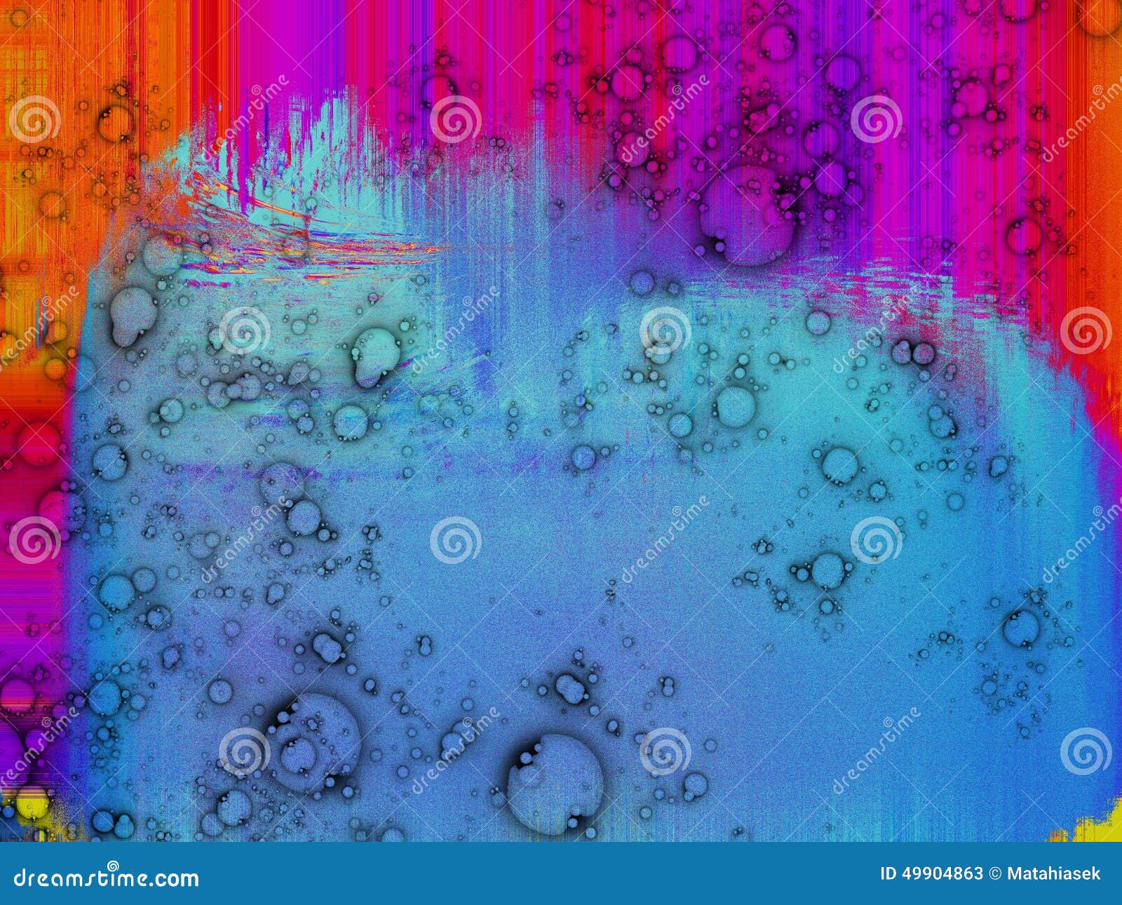Abstract Bubbly Texture with Noise Effect Stock Image - Image of ...