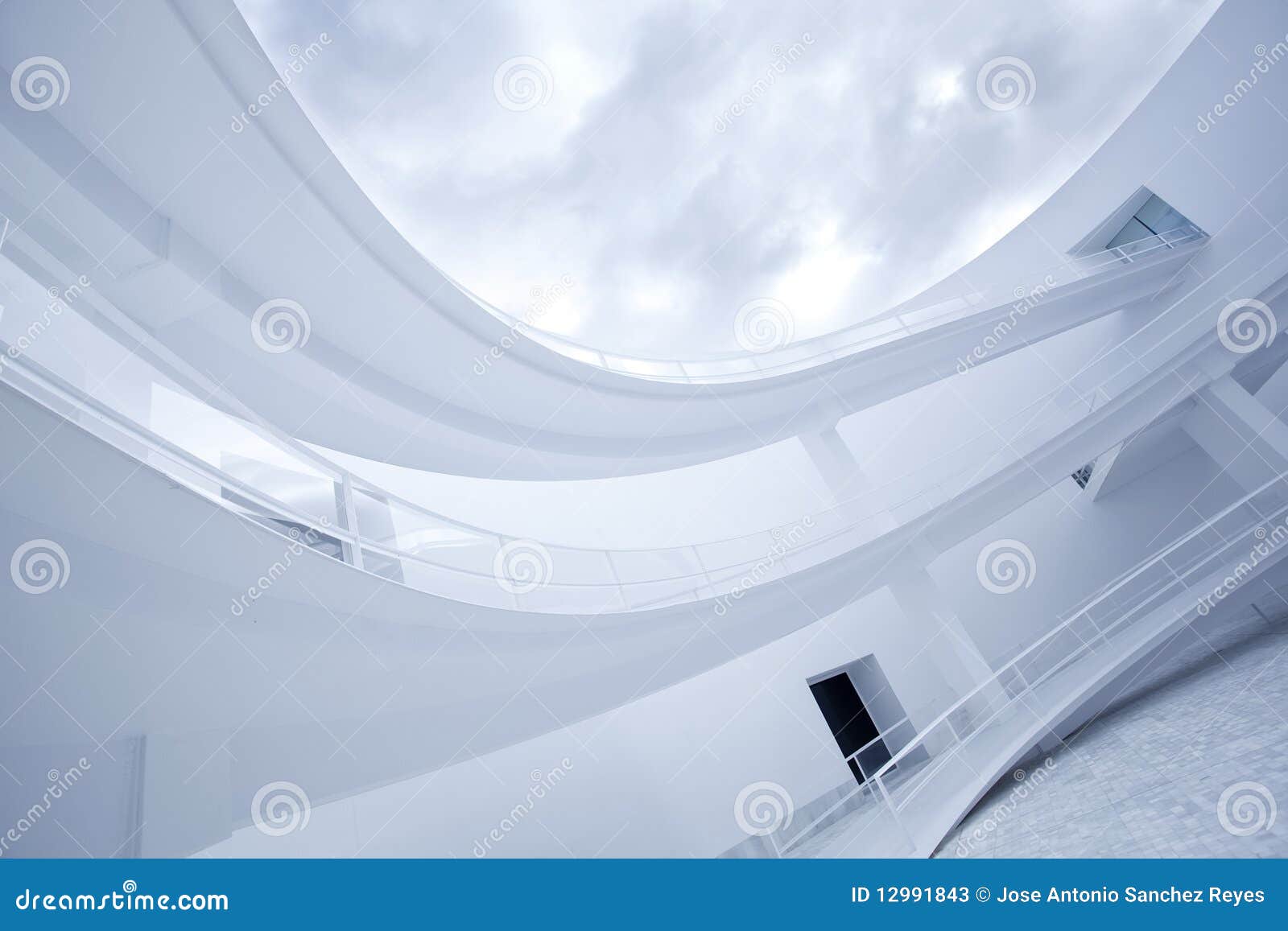 Abstract building stock image. Image of structure, cloudscape - 12991843
