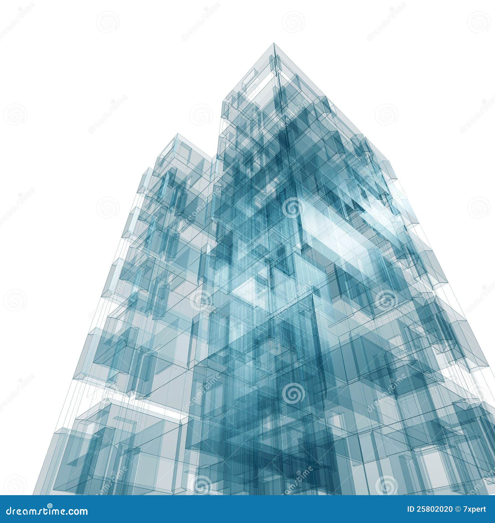 Abstract building stock illustration. Illustration of ideas - 25802020