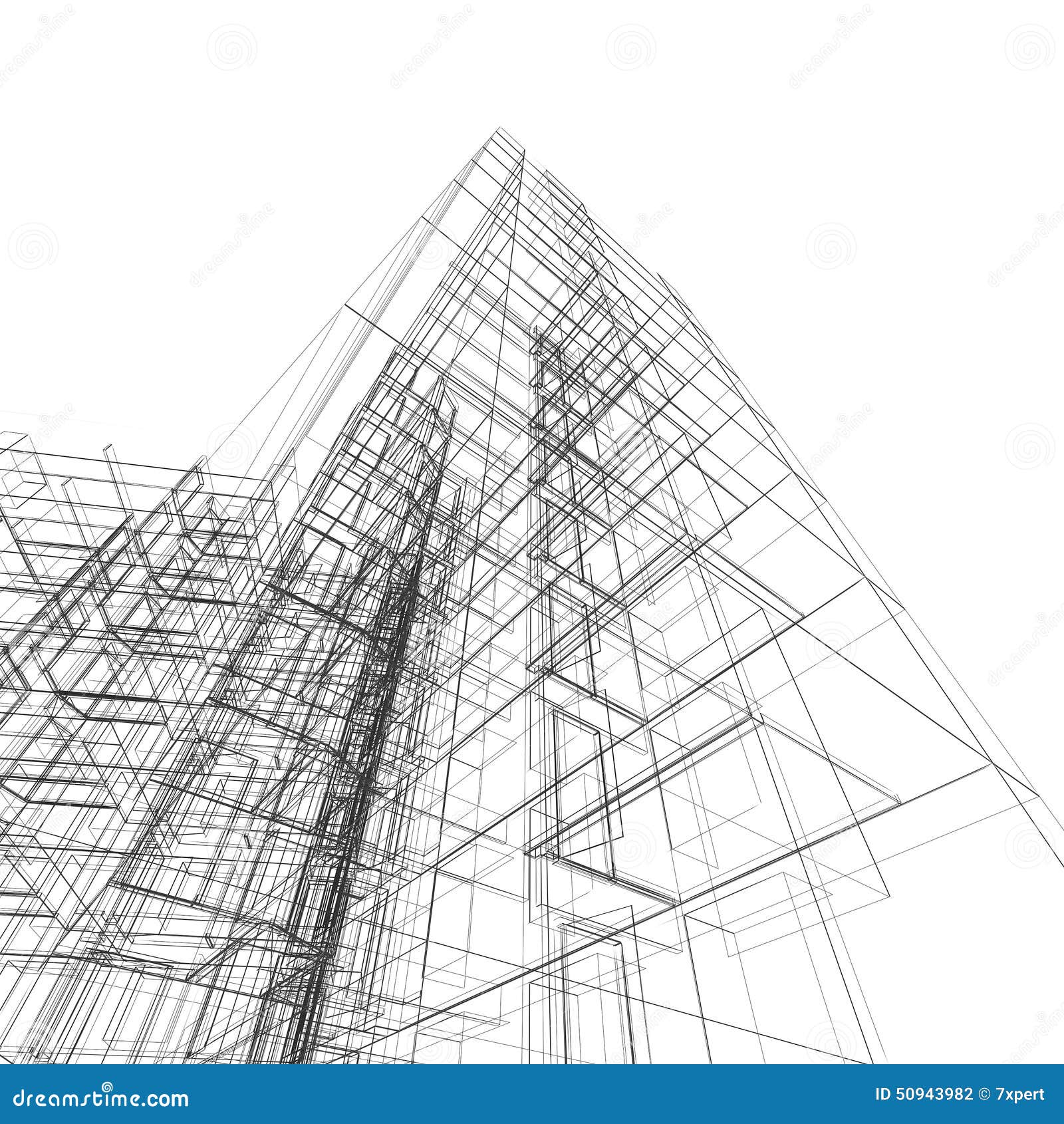 Abstract building stock illustration. Illustration of building - 50943982