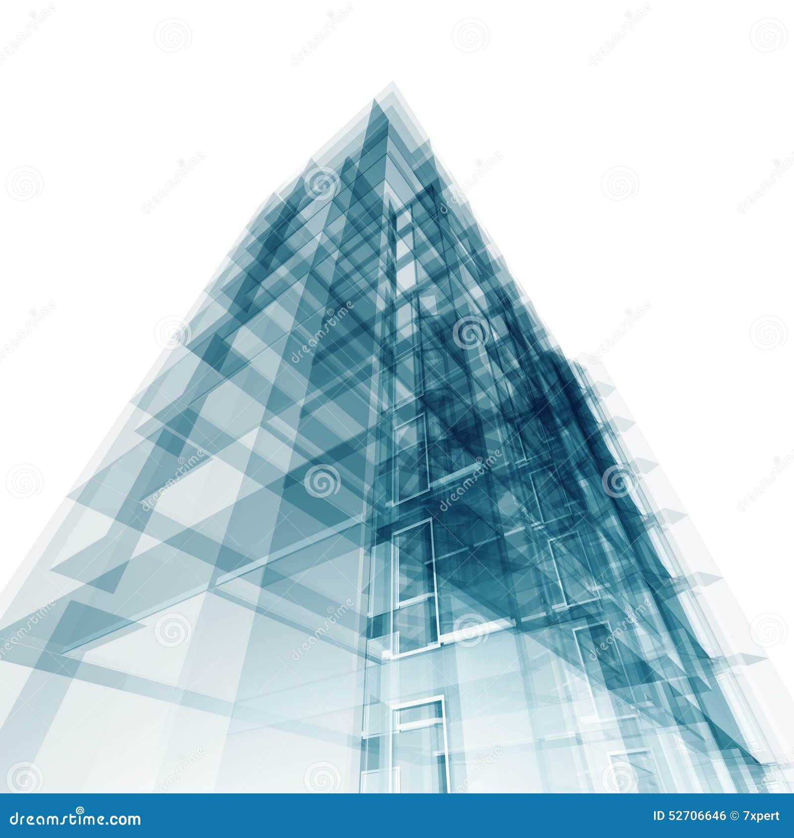 Abstract building stock illustration. Illustration of project - 52706646