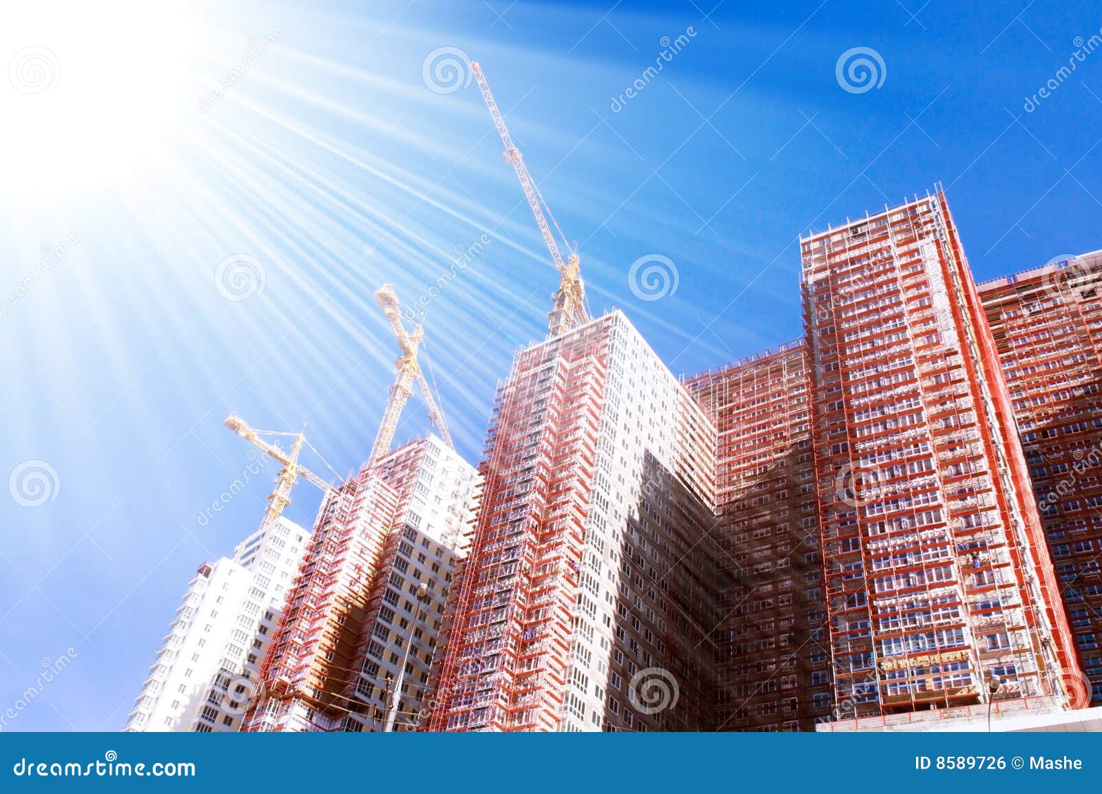 Abstract Building Background Stock Photo - Image of detail, industrial ...