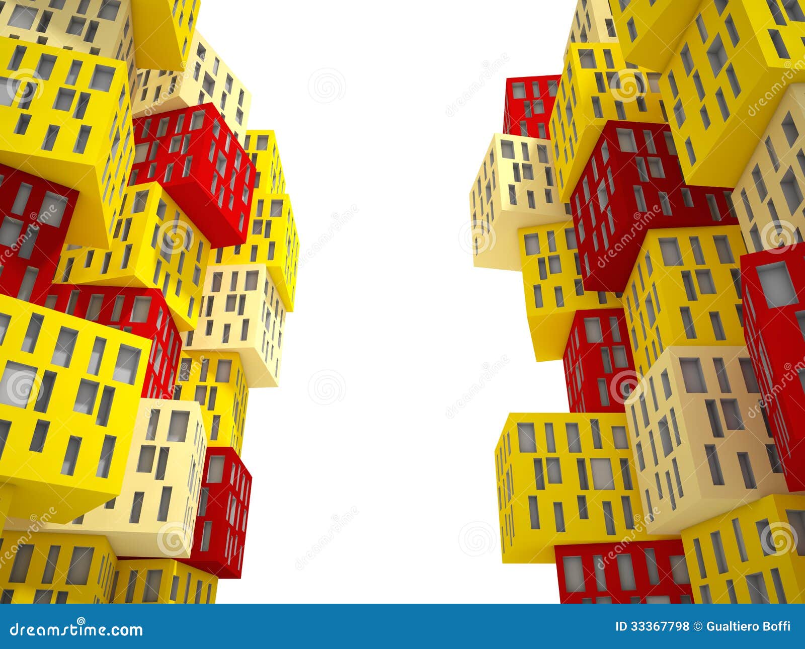 Abstract building stock illustration. Illustration of concept - 33367798