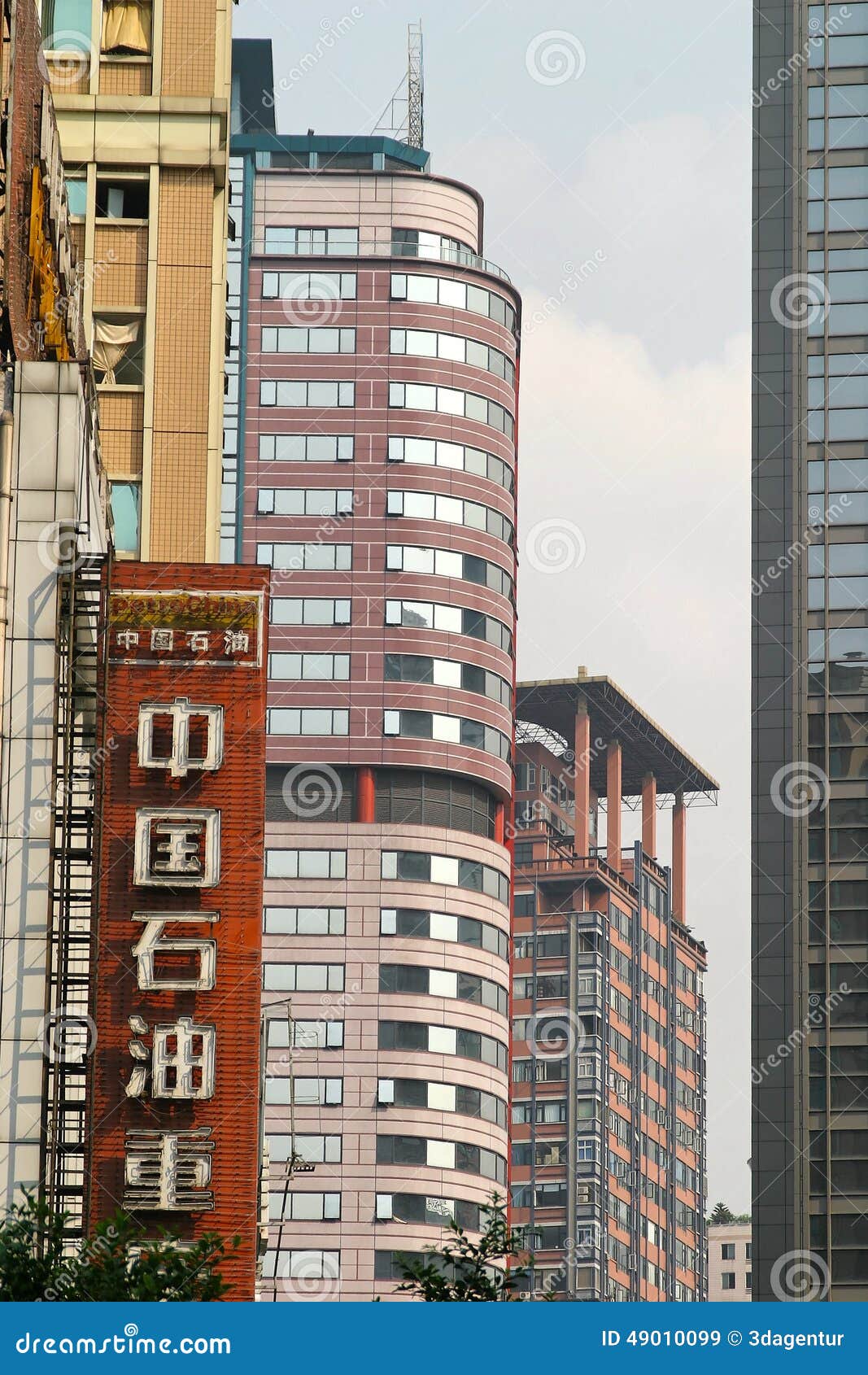 Abstract Building Image editorial stock image. Image of china - 49010099