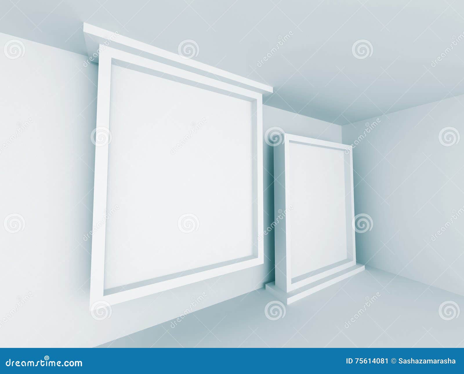 Abstract Building Interior Design Background Stock Illustration ...