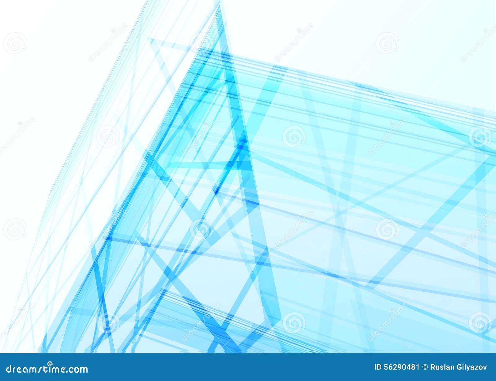 Abstract Building from the Lines Stock Vector - Illustration of design ...