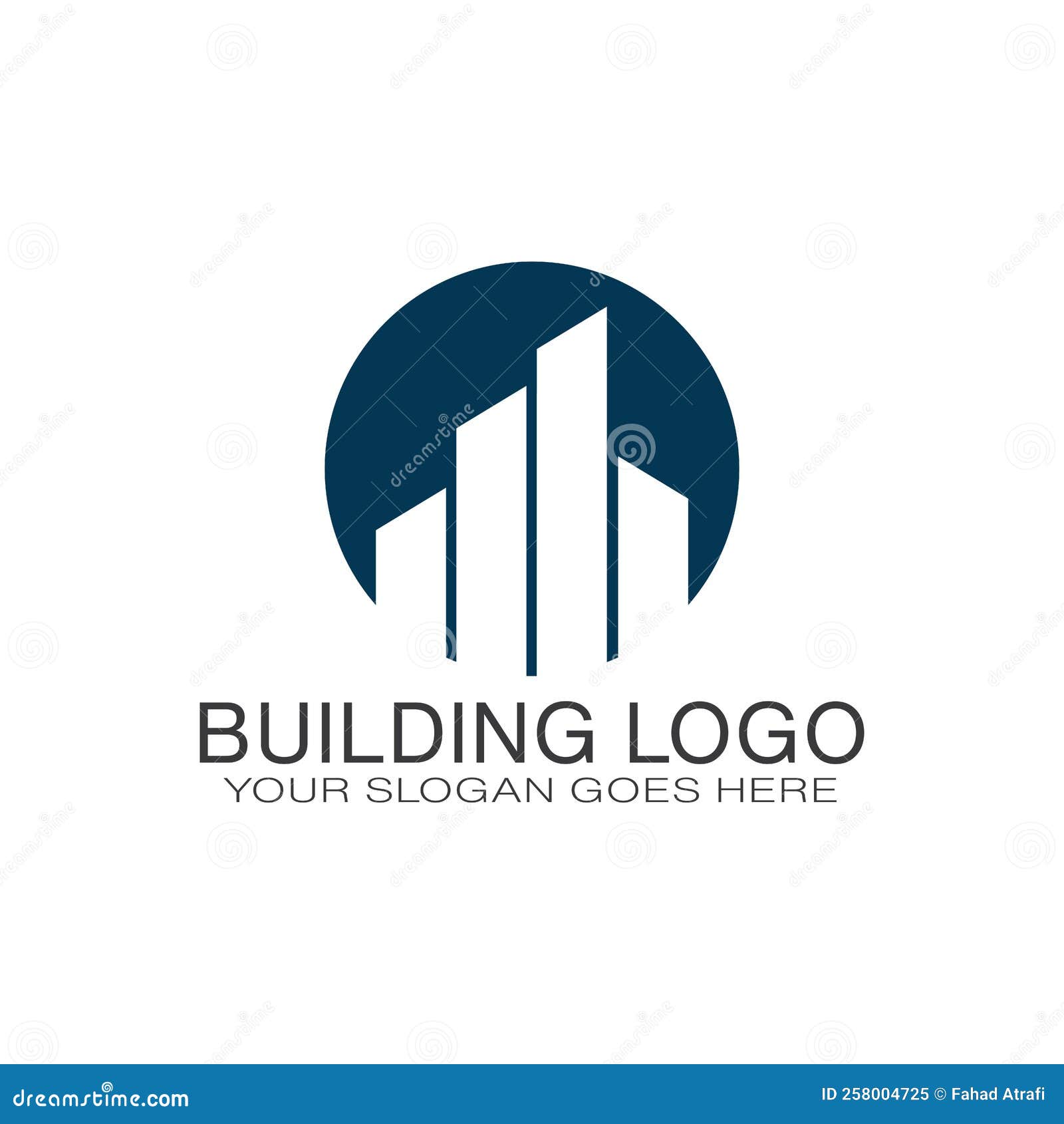 Abstract Building Structure Logo Design Stock Vector - Illustration of ...