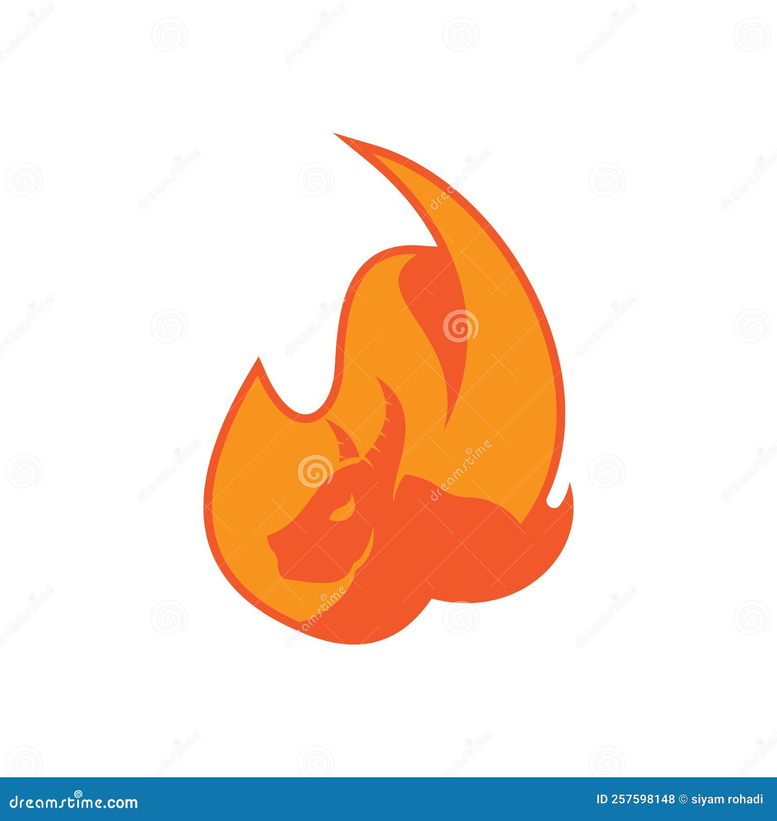 Abstract Bull Logo Vector Illustrations Design Icon Logo Stock Vector ...