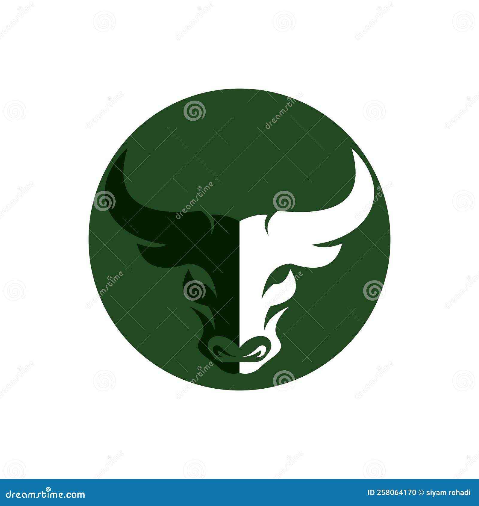 Abstract Bull Logo Vector Illustrations Design Icon Logo Stock Vector ...