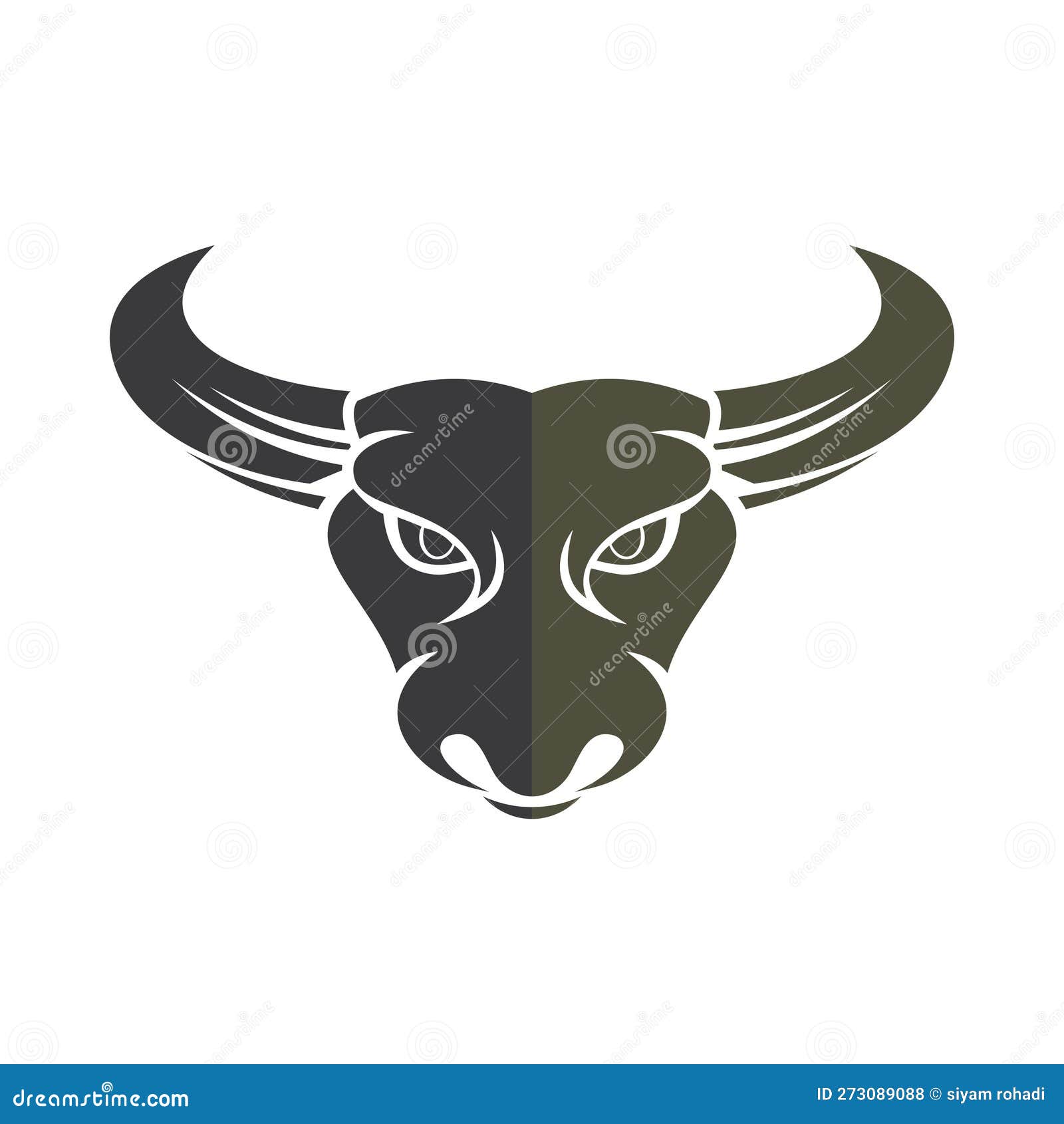 Abstract Bull Logo Vector Illustrations Design Icon Logo Stock Vector ...