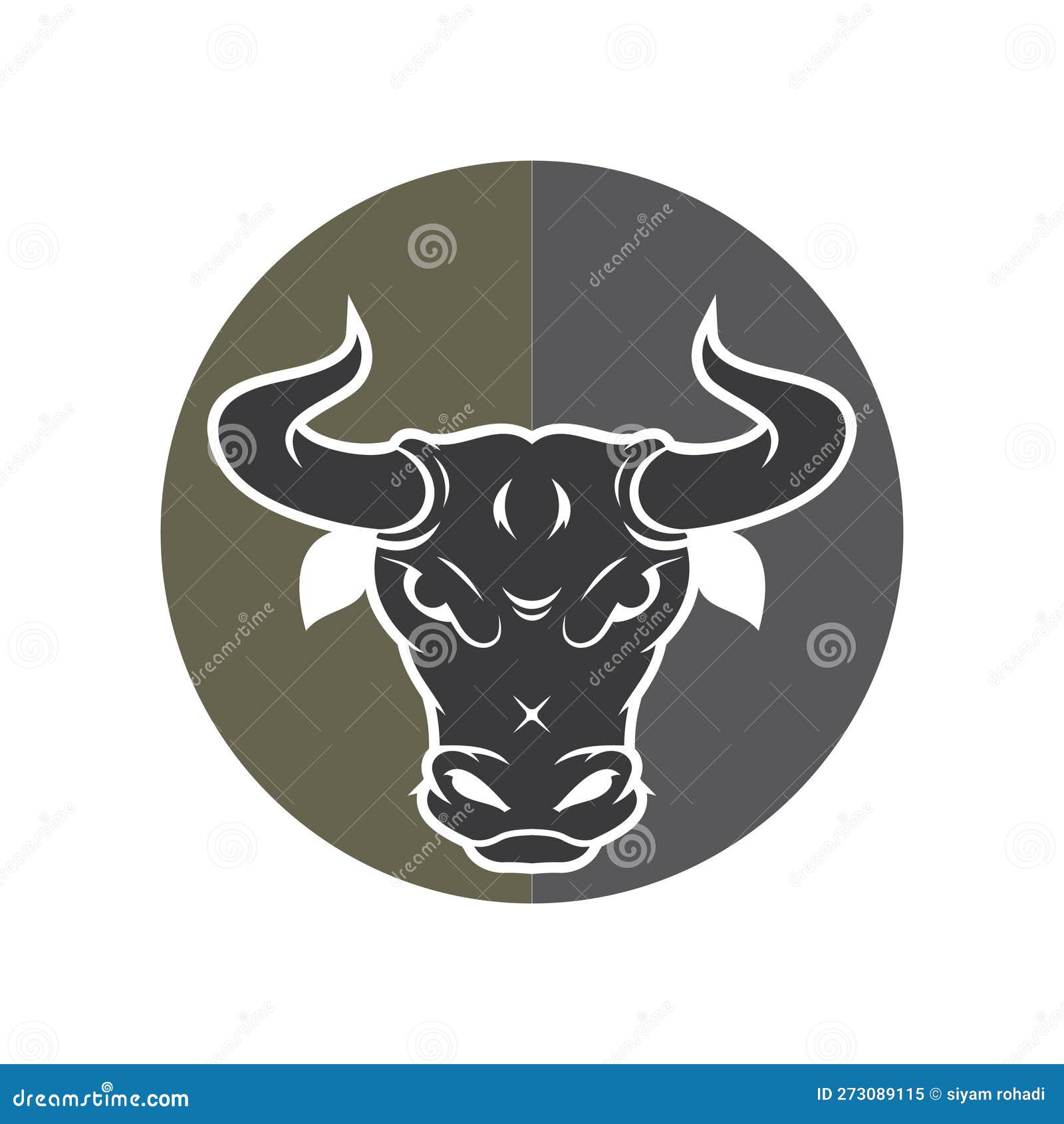 Abstract Bull Logo Vector Illustrations Design Icon Logo Stock Vector ...