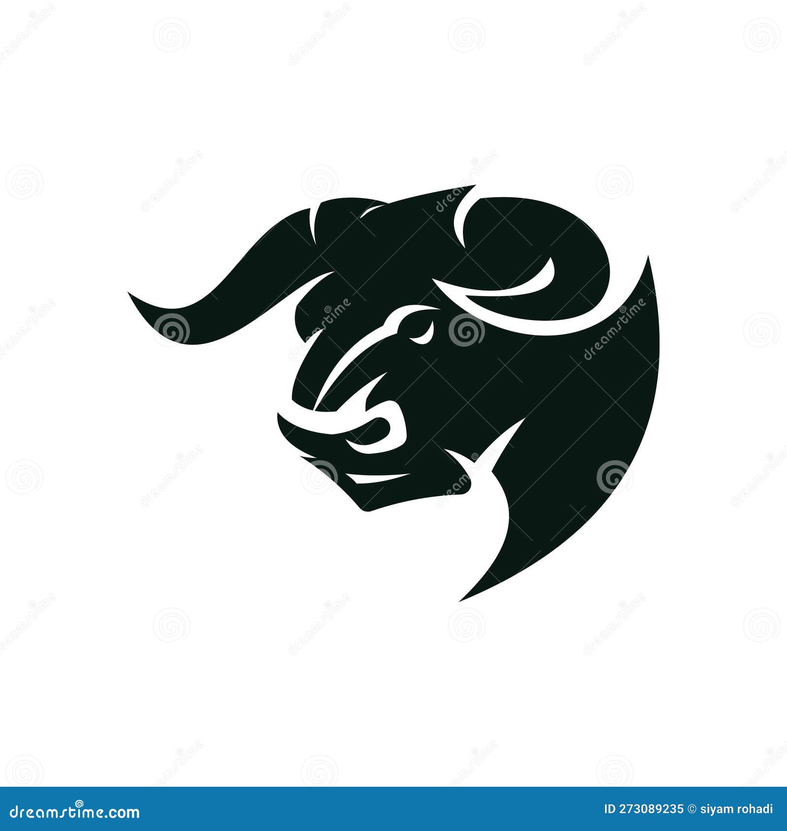 Abstract Bull Logo Vector Illustrations Design Icon Logo Stock Vector ...