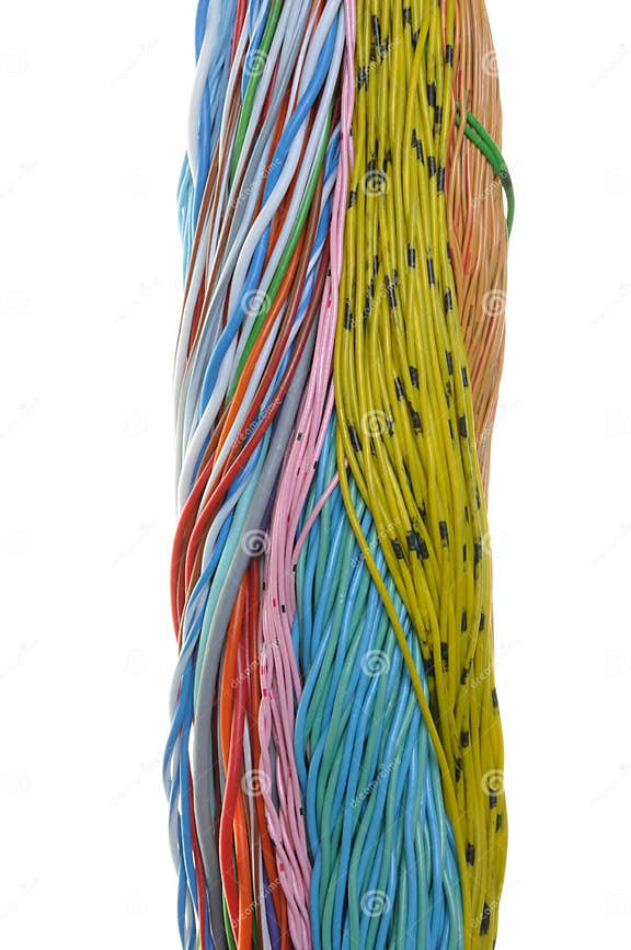Abstract bundle of wires stock photo. Image of communication - 27046024