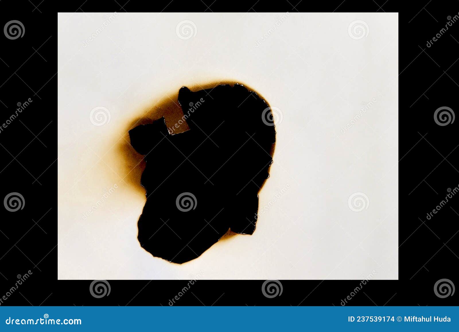 Abstract Burnt Paper Texture Collection Stock Photography ...