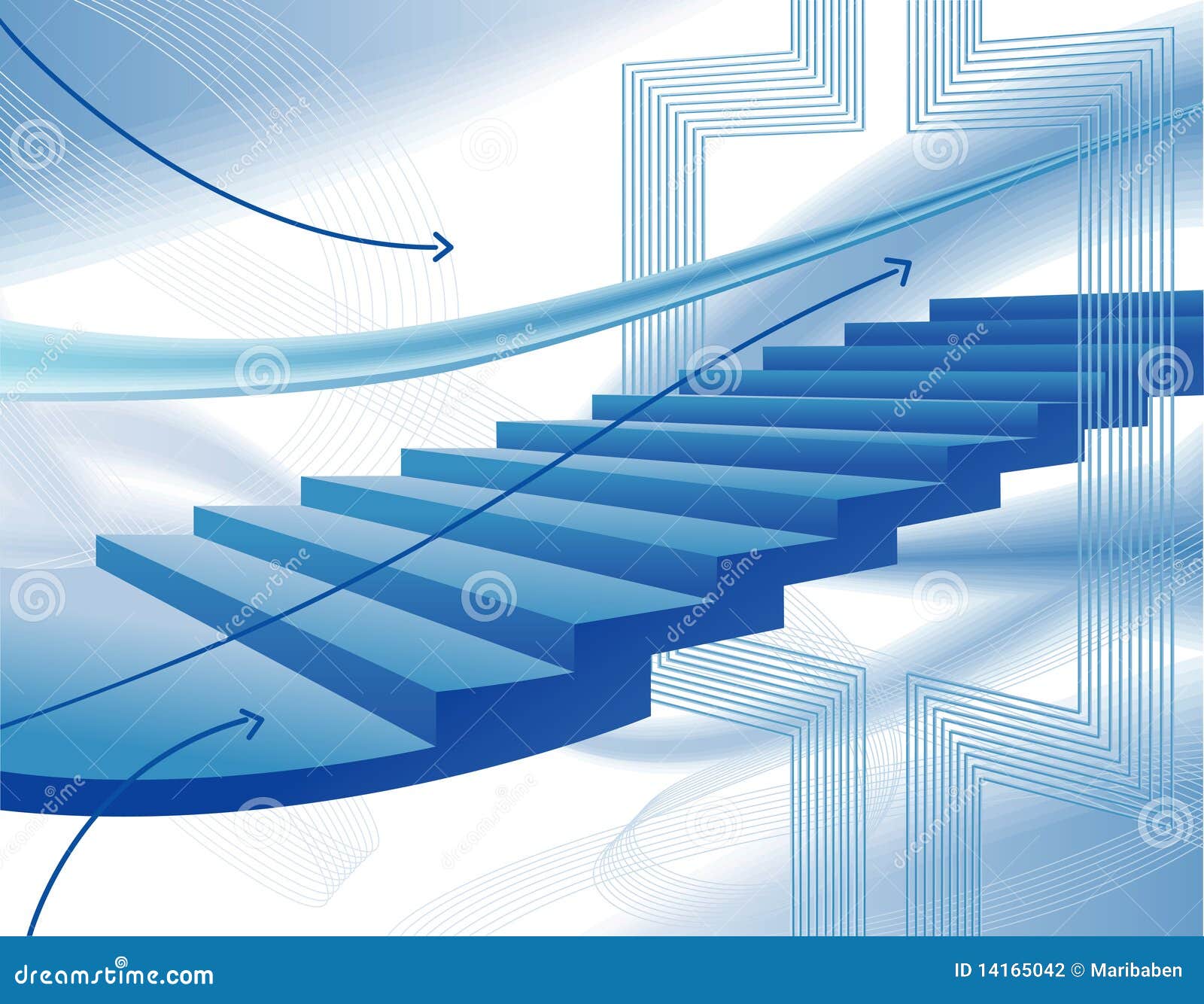 Abstract Business Background Stock Vector - Illustration of futuristic ...