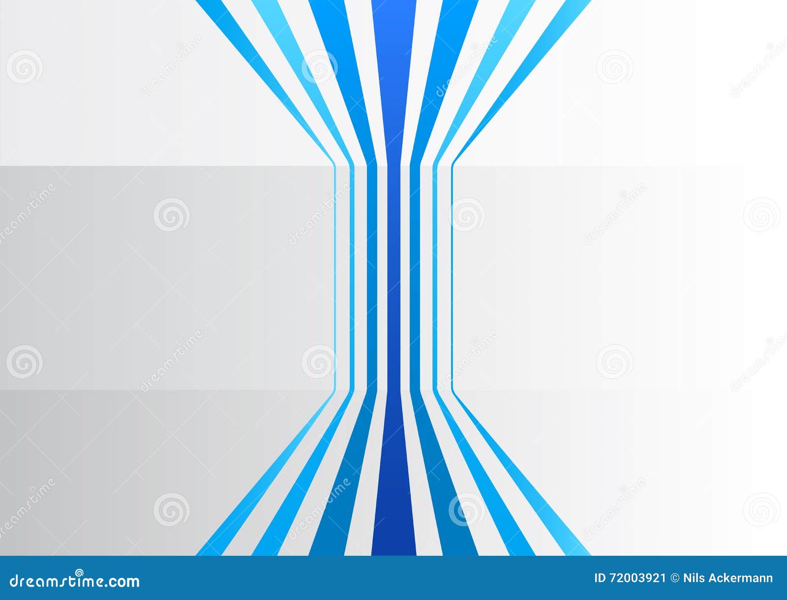 Abstract Business Background with Blue Vertical Lines in a Grey Office ...