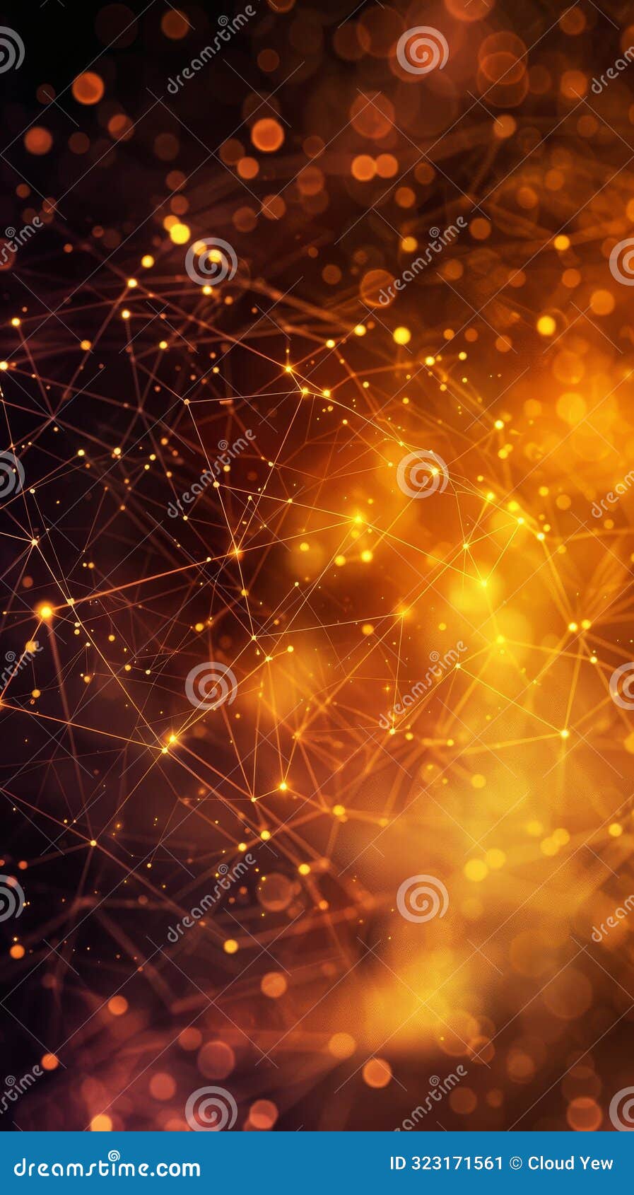 Abstract Business Background with Digital Connectivity Theme. Stock ...