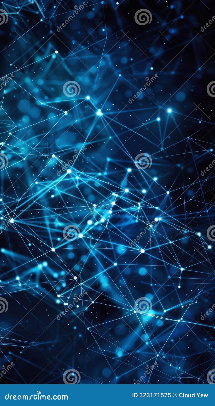 Abstract Business Background with Digital Connectivity Theme. Stock ...