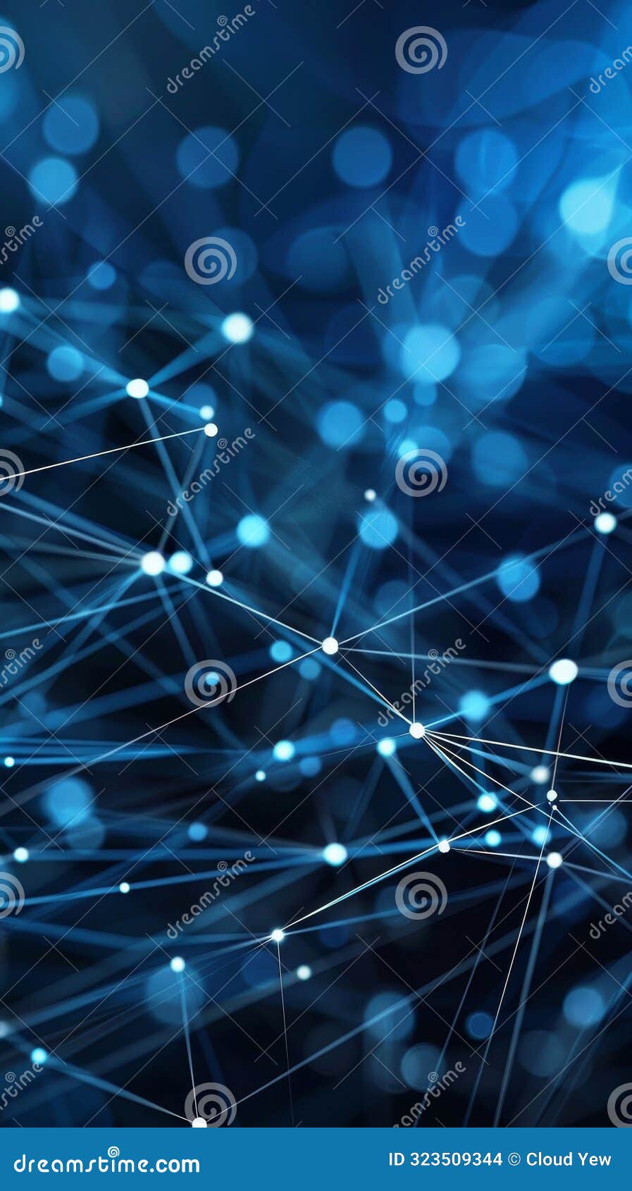 Abstract Business Background with Digital Connectivity Theme. Stock ...