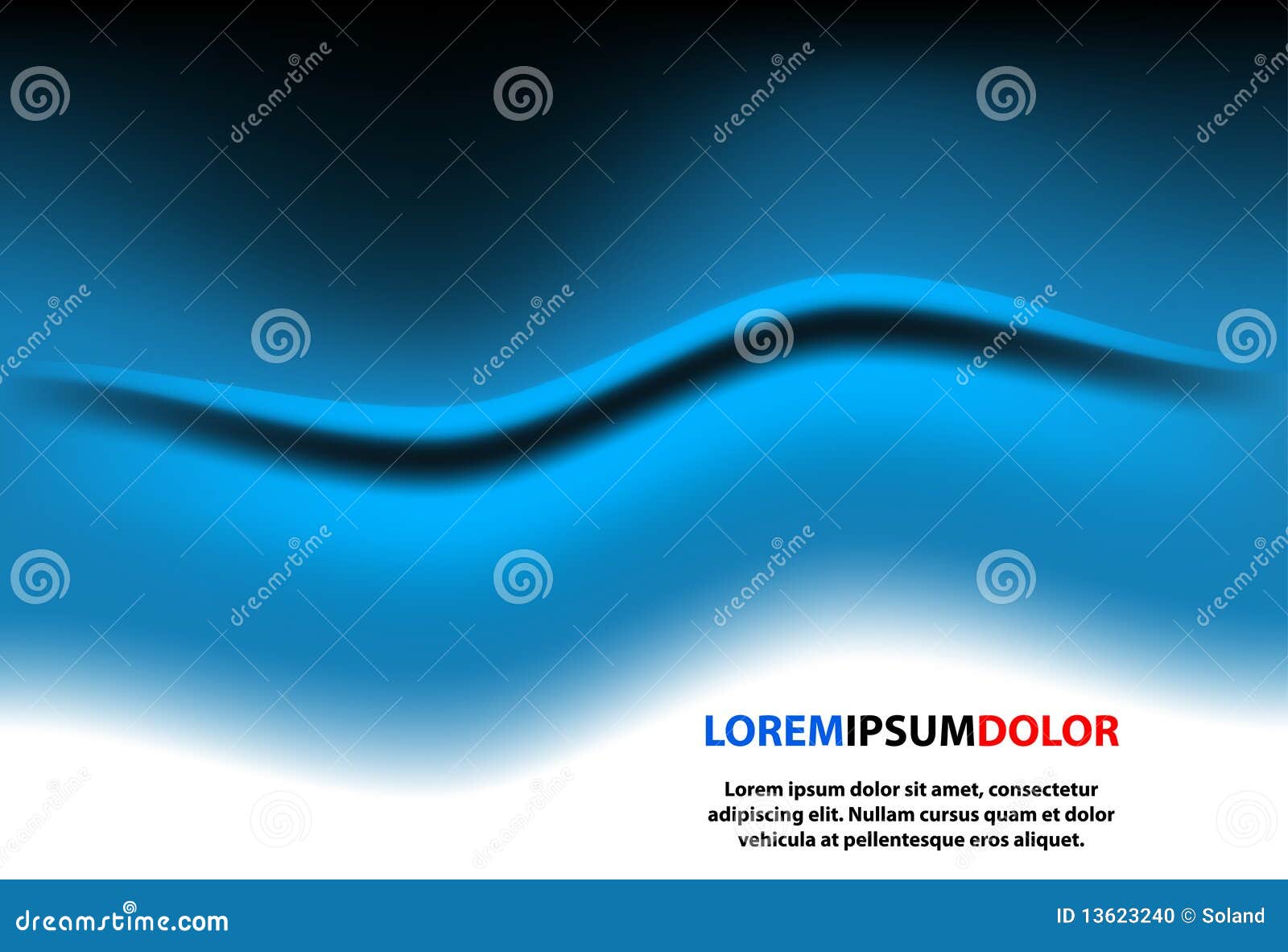 Abstract Business Background with a Simple Text Stock Vector ...