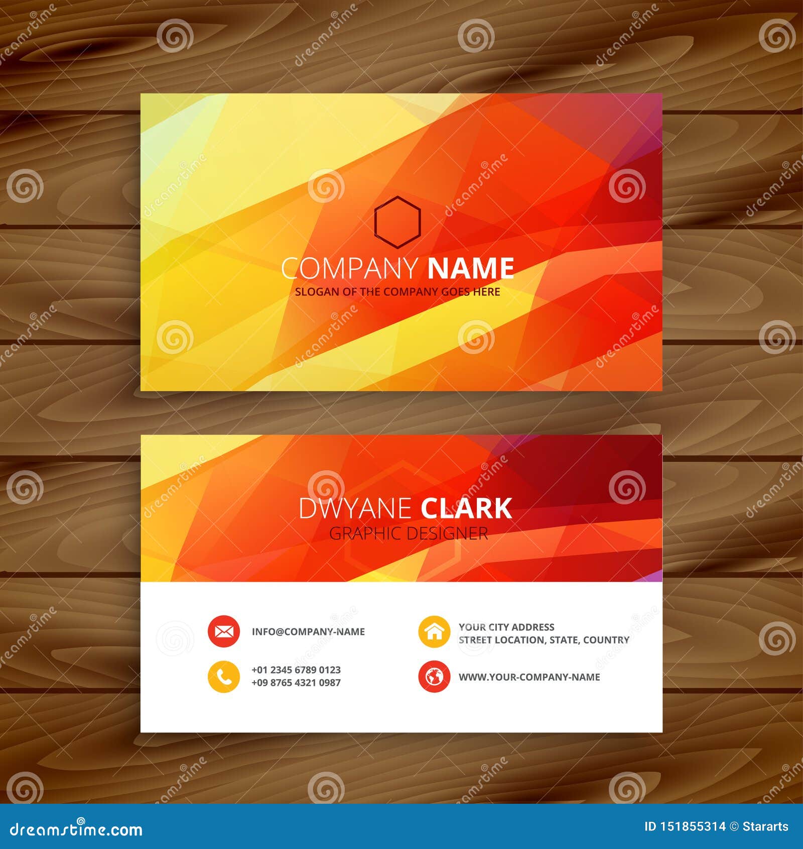 Abstract Business Card Abstract Design Stock Vector - Illustration of ...