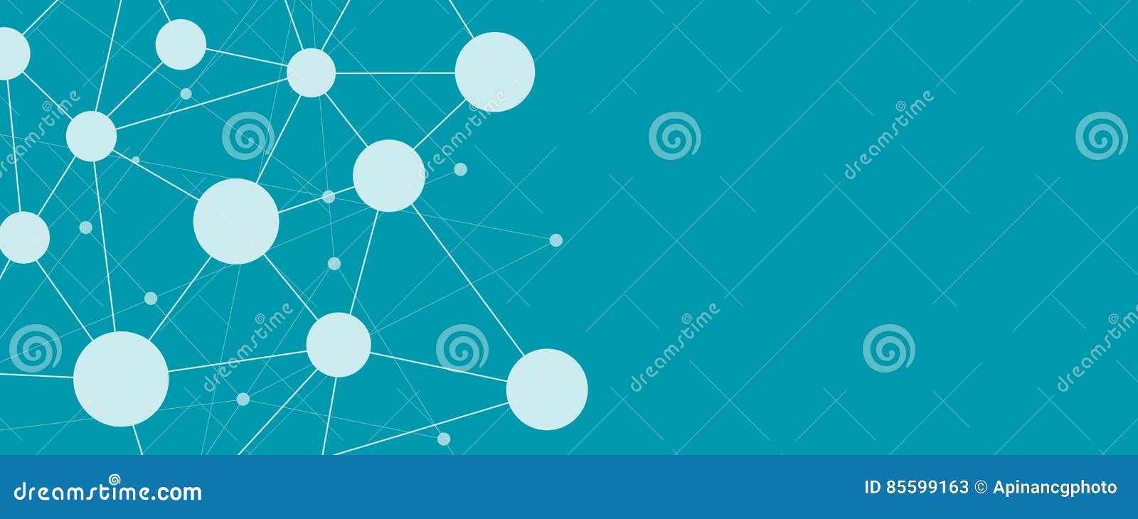 Abstract Business Connection on Social Network Online Stock Vector ...