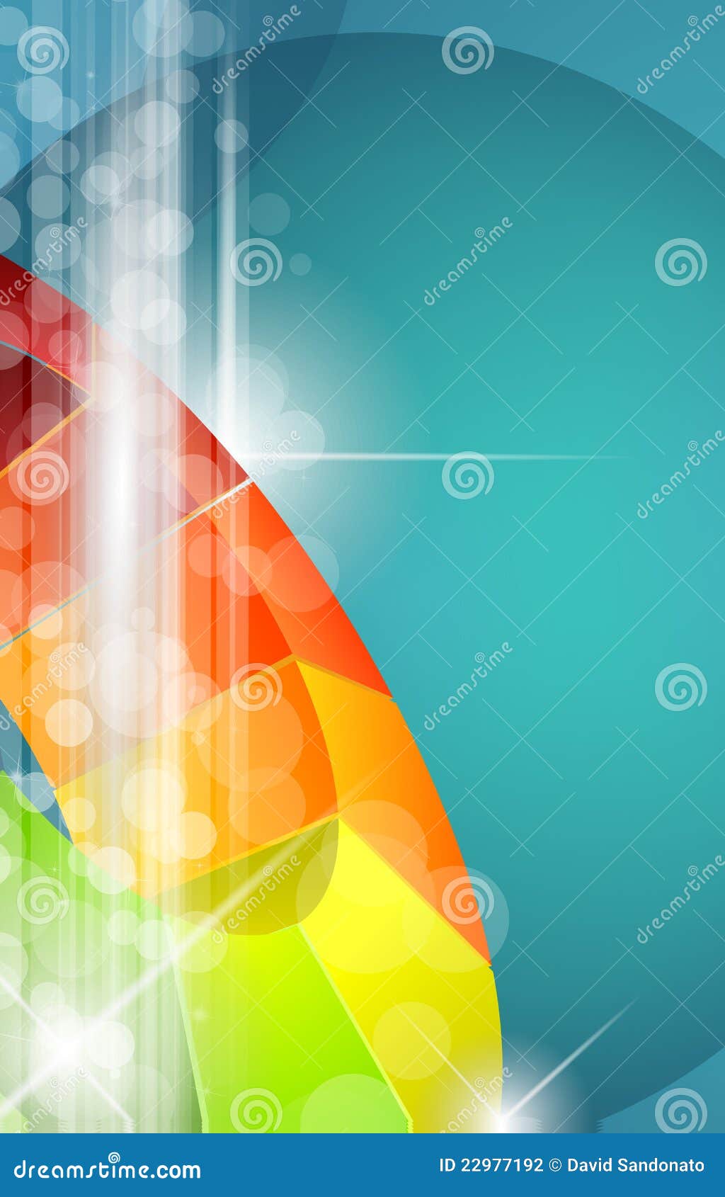 Abstract Business Design for Futuristic Poster Stock Illustration ...